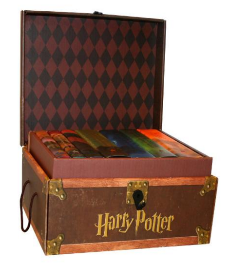 Homemade Trunk for Harry Potter Hardcover Box Set | Marginalia